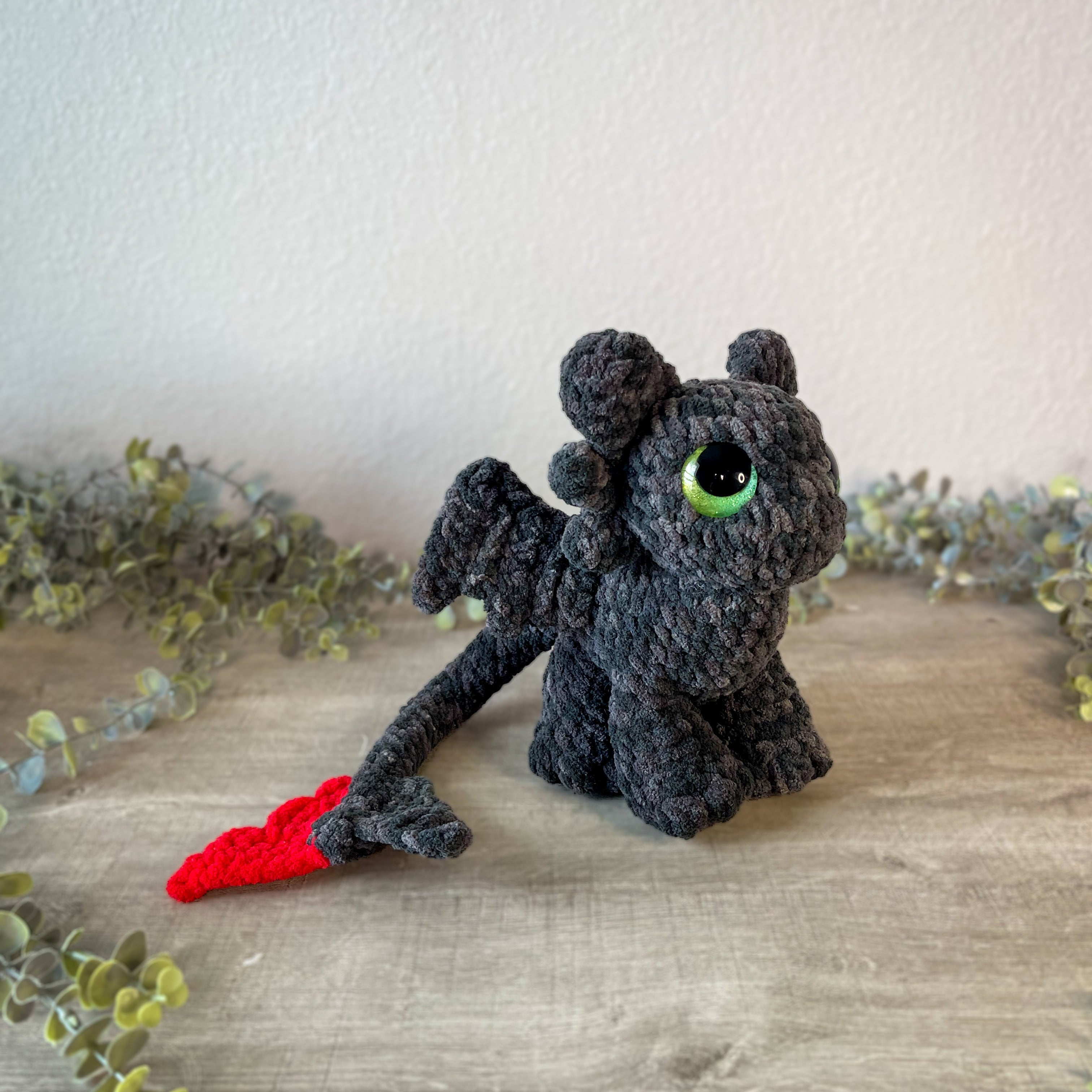 Granite the Fury Dragon – KP Crochet Creations